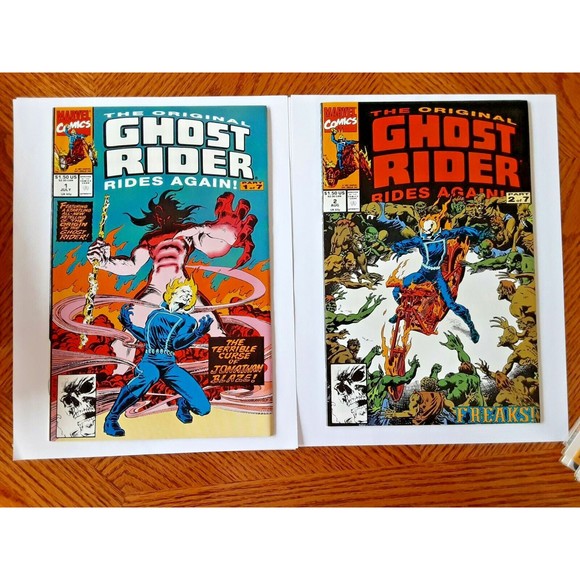 Marvel | Other | New Unread Near Mint The Original Ghost Rider Rides ...